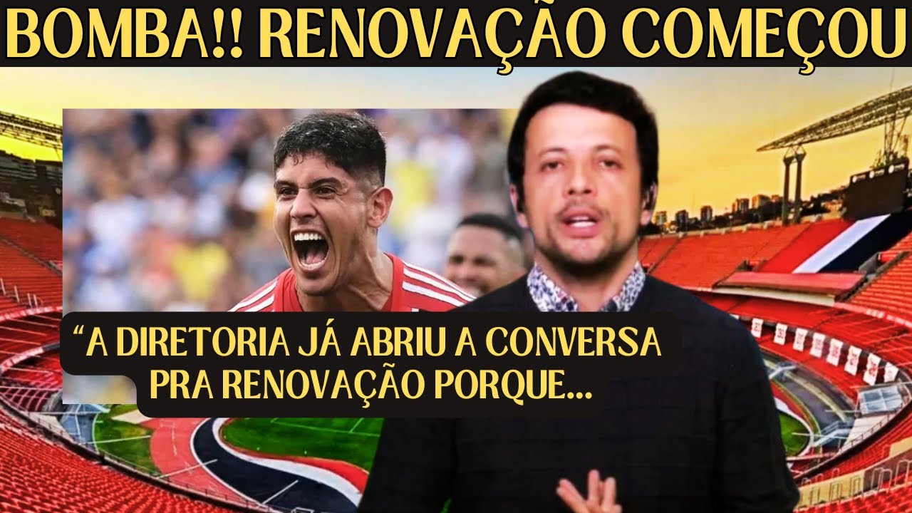BOMBA!! ALAN FRANCO VAI RENOVAR!!! DIRETORIA CORRE PARA RENOVAR COM O ...