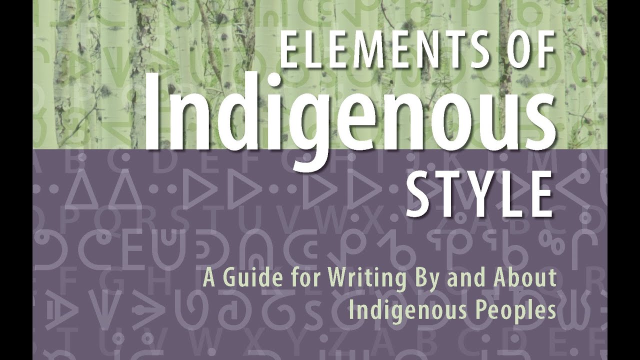 Warren Cariou & Lorena Fontaine Book Launch (Elements of Indigenous ...