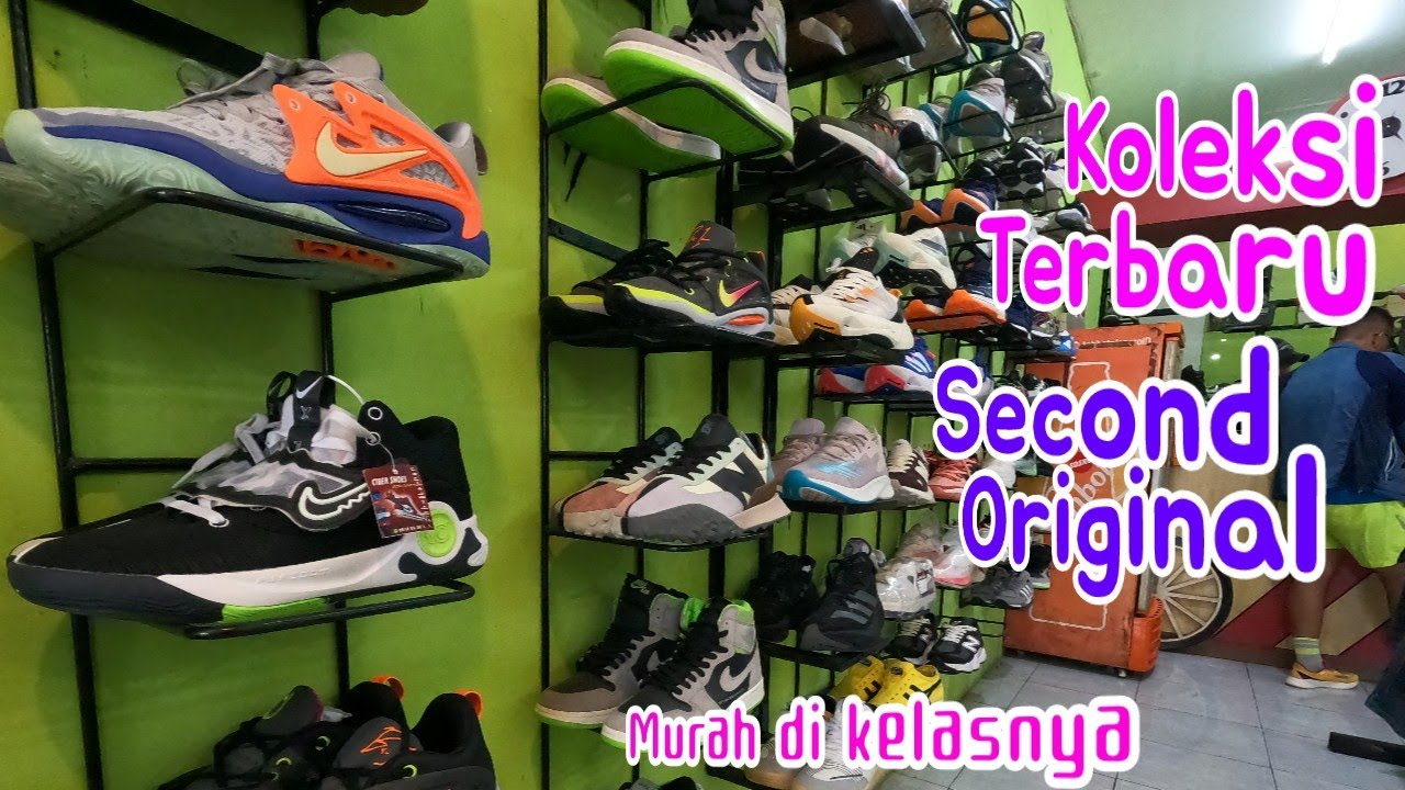 Update stok sepatu second branded di toko ciber shoes minggu 17 ...