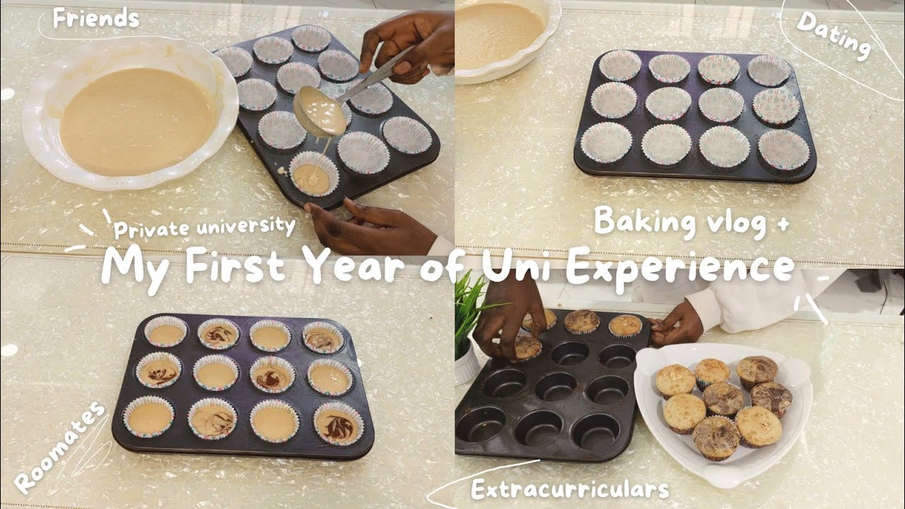 My freshman year of university experience + baking vlog! Friends ...