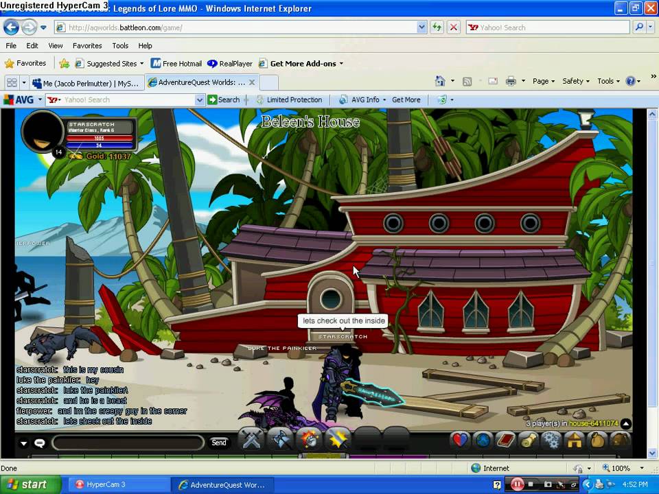 AQW Pirate House - YouTube
