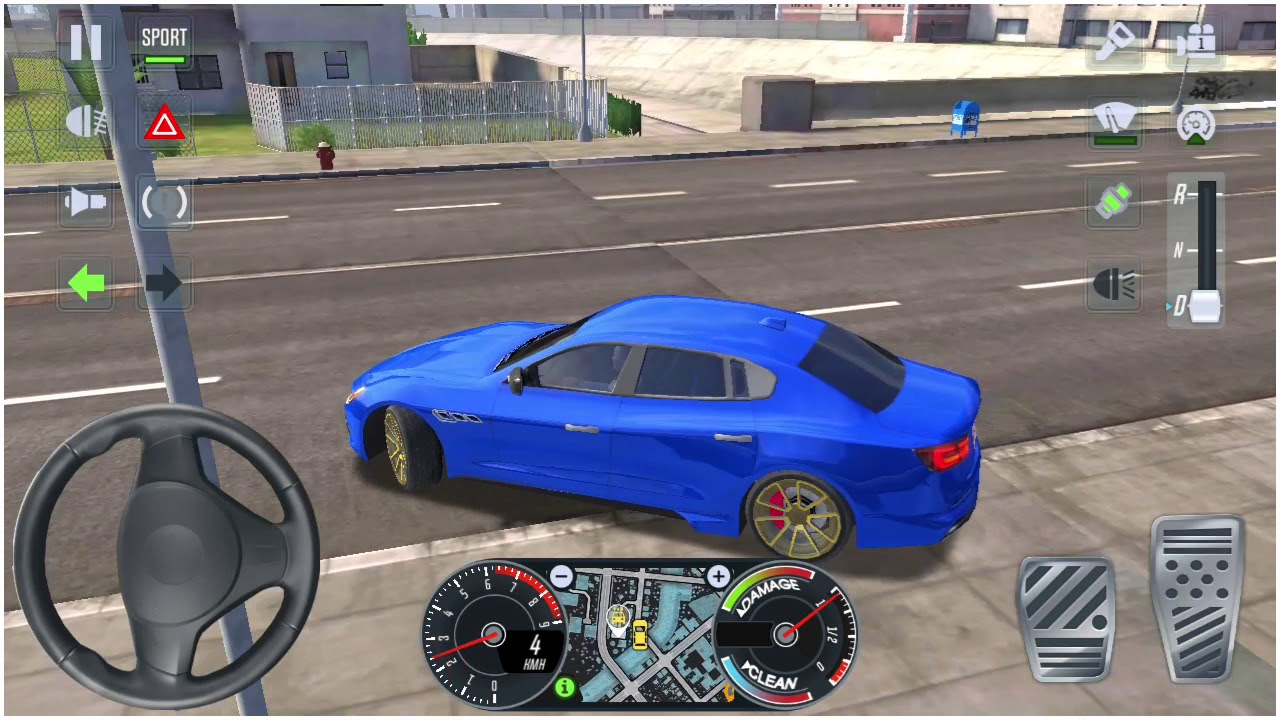 Taxi Sim 2020 #4 - Blue Car Luxurious SUV City Driving Los Angeles ...