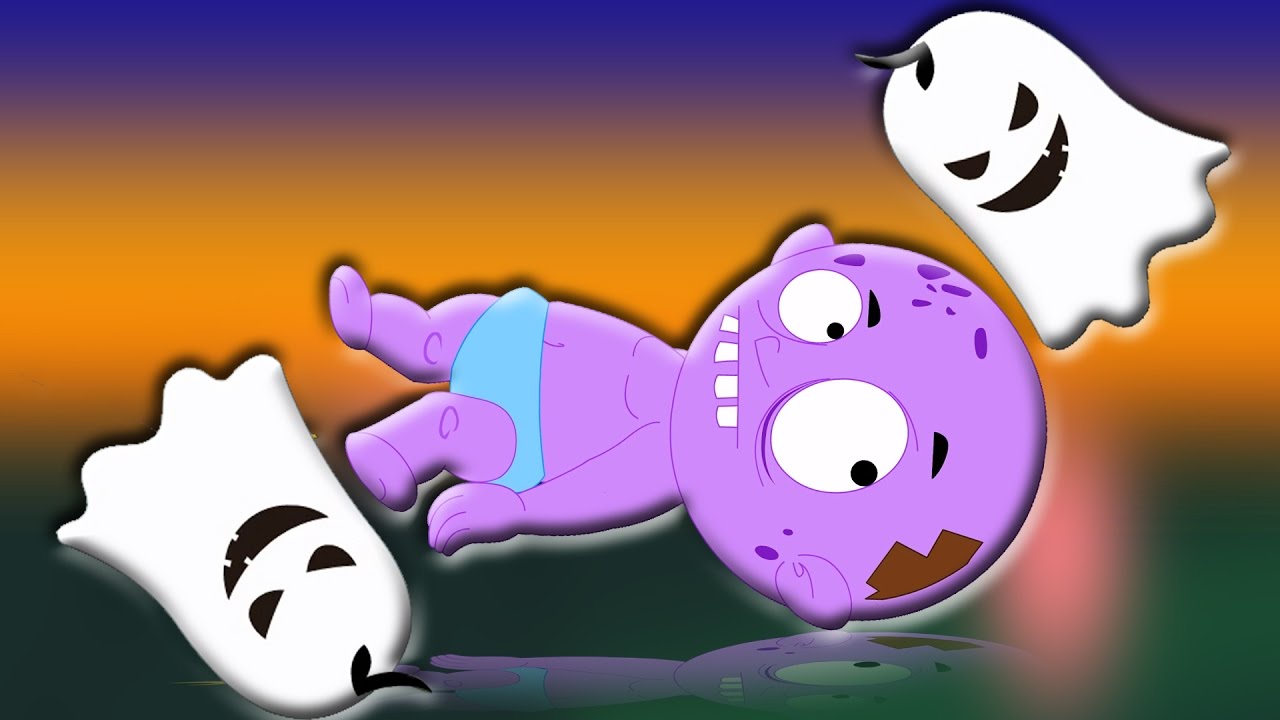 หนึ่งผีดิบน้อย | เพลงน่ากลัว | เด็กคล้องจอง | One Little Zombie ...