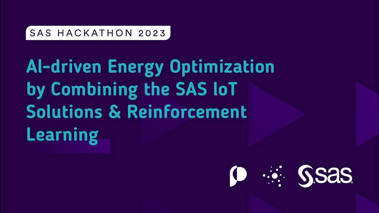 SAS Hackathon 2023 - AI-driven Energy Optimization Teaser - YouTube