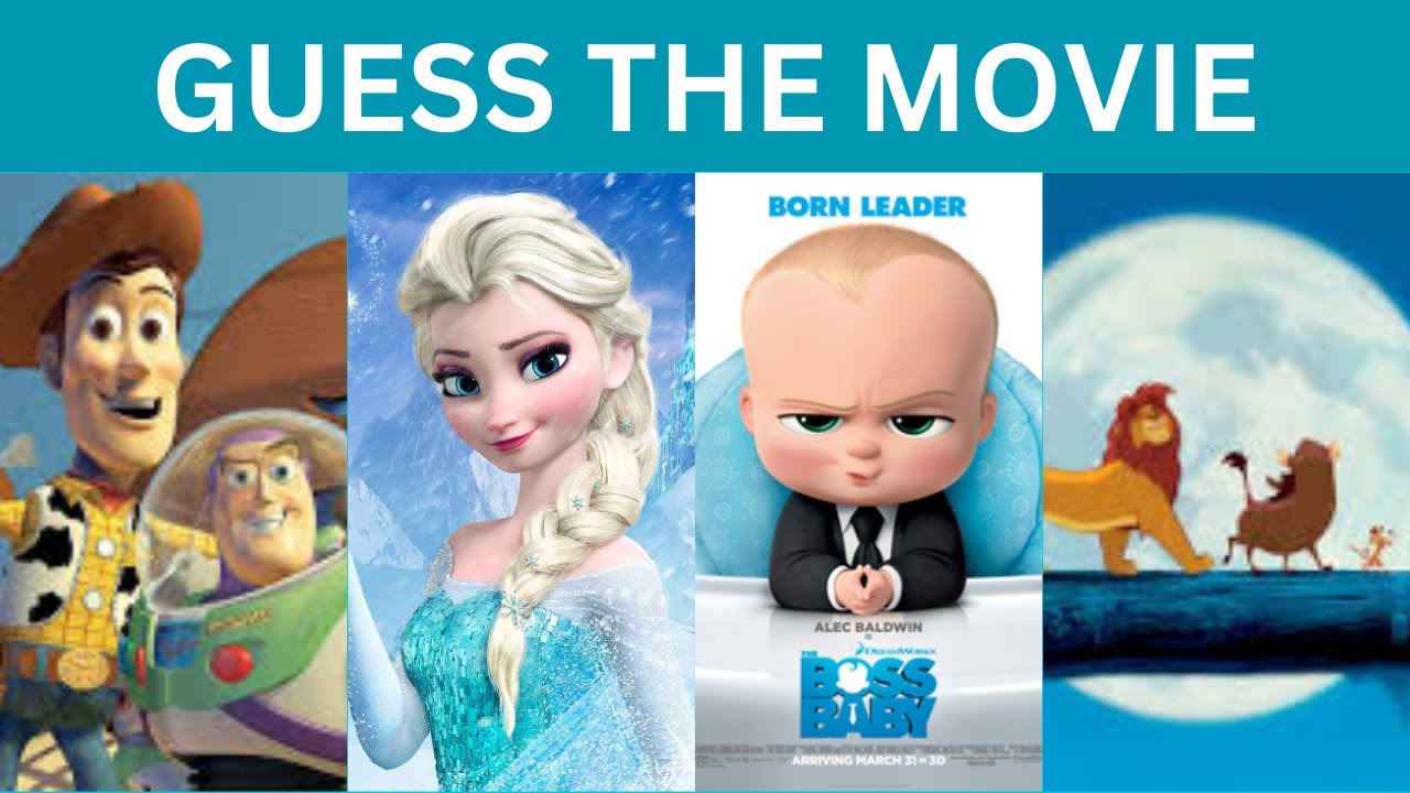 Guess the animated movies in 15 seconds. Can you do this ? - YouTube