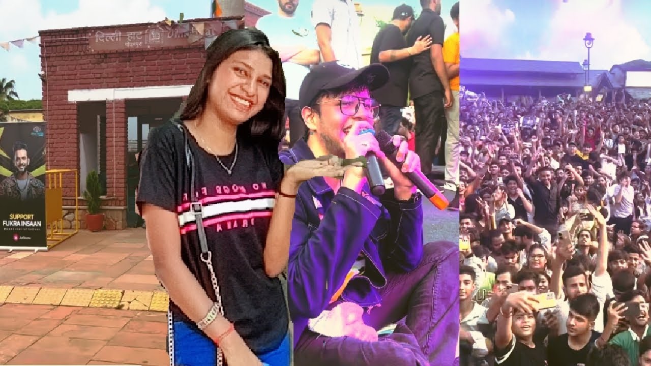 my frist vlog meet up with triggered insaan and dimple malhan mam🤯😱 ...