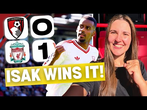 ISAK WINS IT FOR LIVERPOOL! 😱🔥 | Bournemouth 0-1 Liverpool | Matchday Vlog