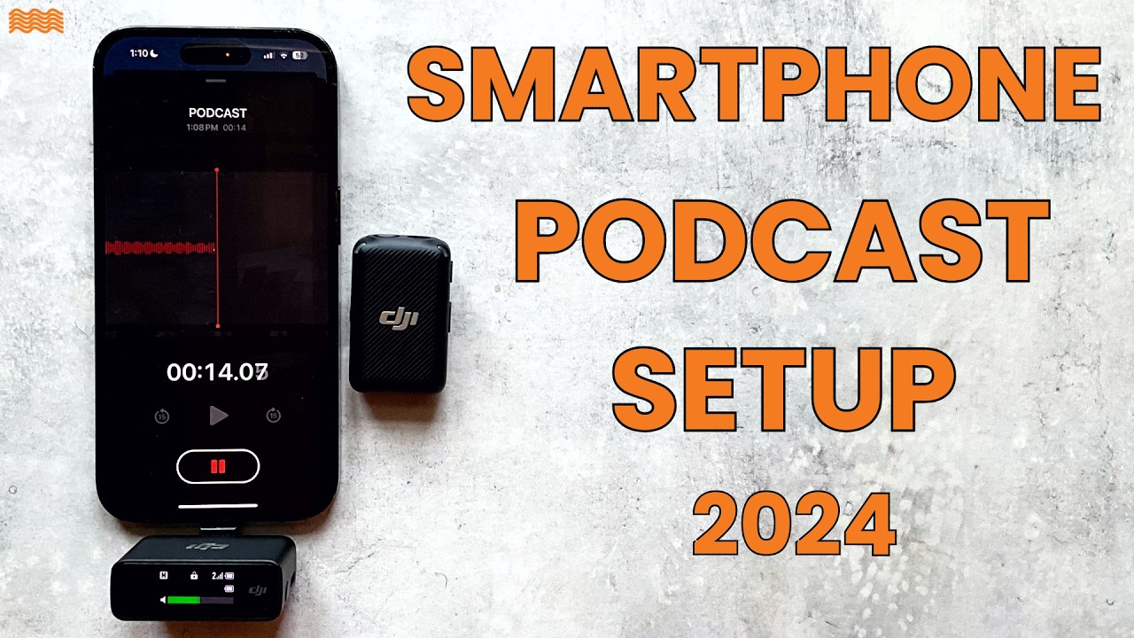 My Smartphone Podcast Setup - 2024 - YouTube