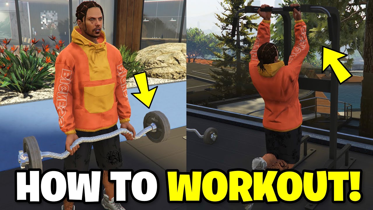 *NEW* How To WORKOUT In GTA Online! | Mansions Update (A Safehouse In ...