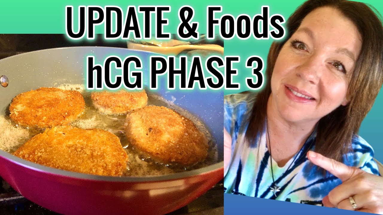 hCG PHASE 3 MEALS & UPDATE ~ MENTAL RESET - YouTube