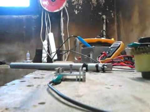 High Power ZVS AC Flyback Transformer Arc - YouTube