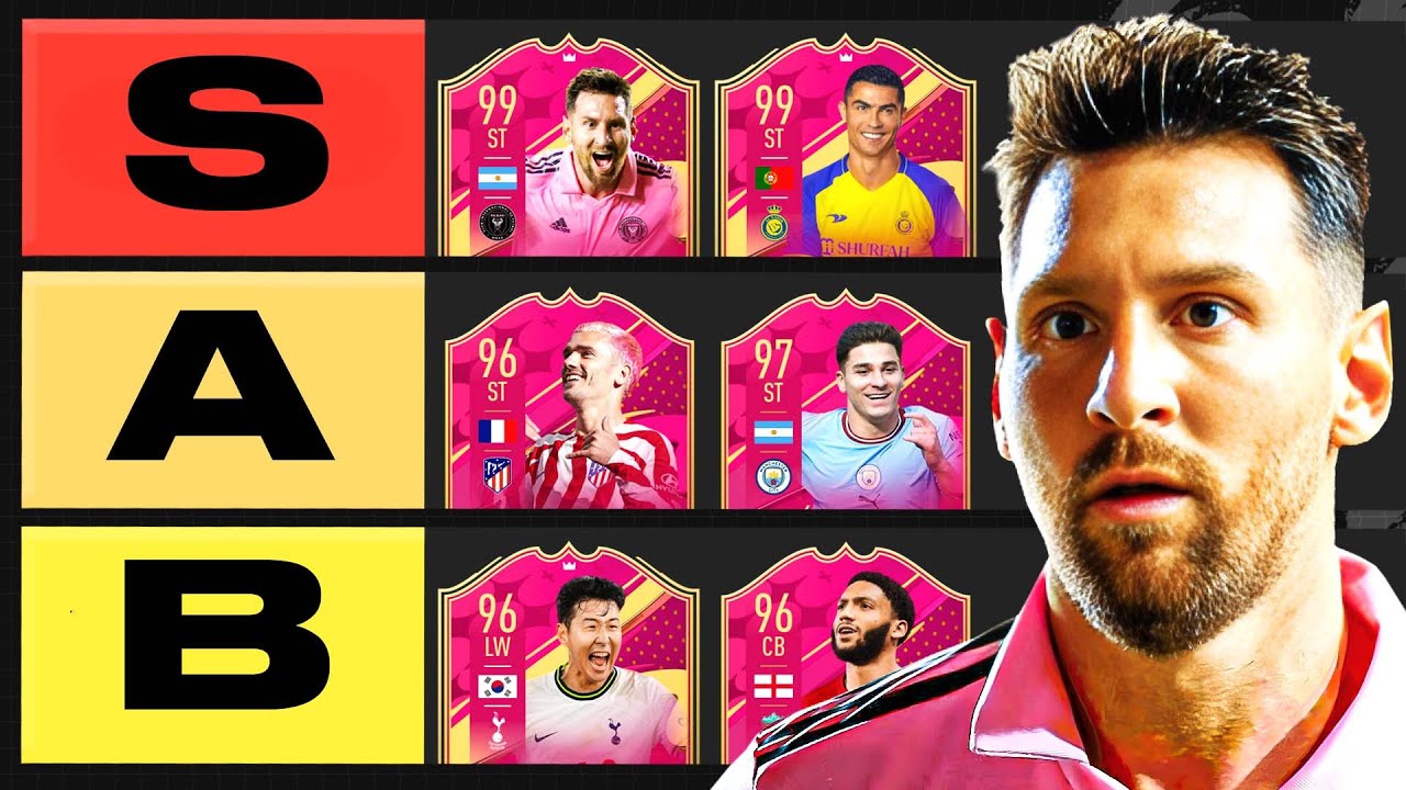 Ranking the BEST FIFA 23 FUTTIES Players | #fut Tier List - YouTube