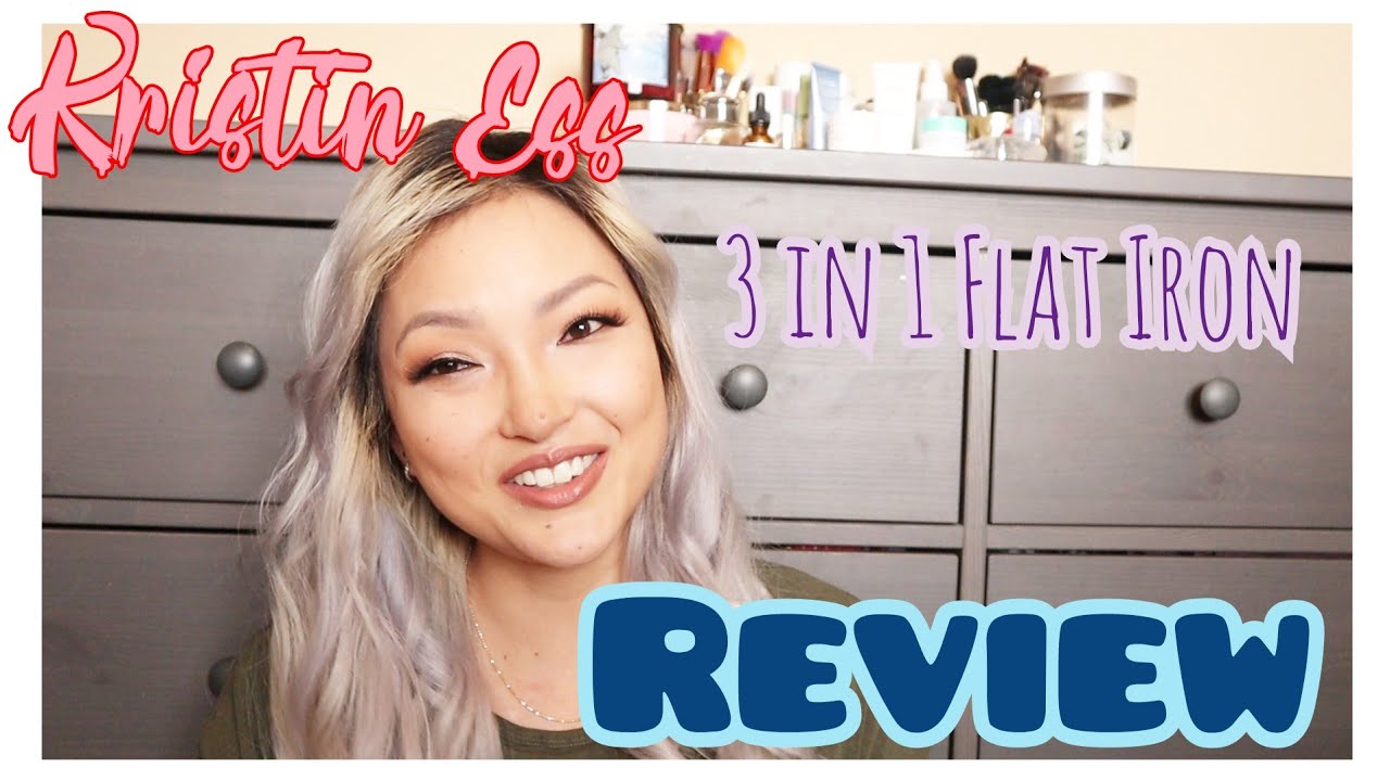Kristin Ess 3-In-1 Hair Straightener Review - YouTube