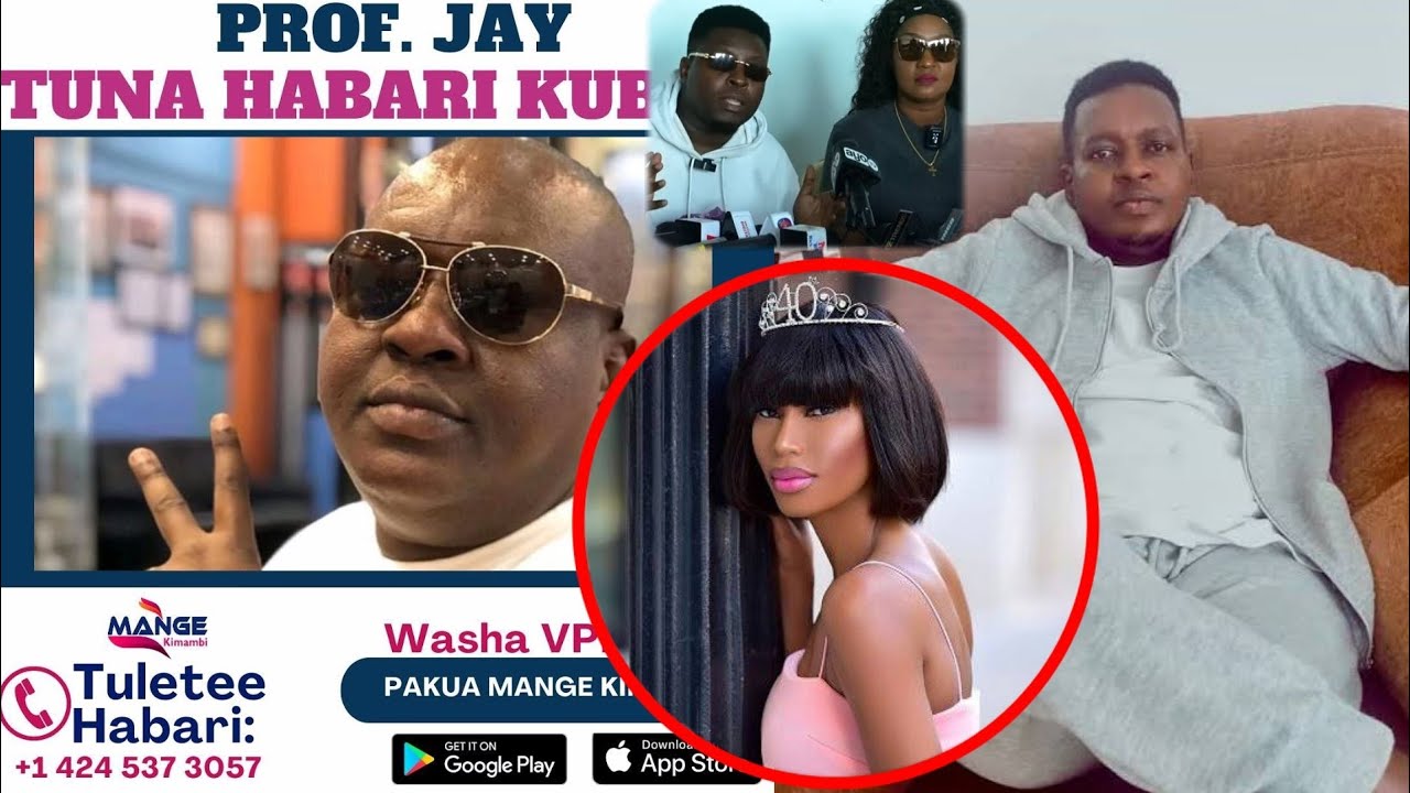 FAMILIA YA PROFESSOR JAY YATOA ONYO KWA MANGE KWA KUTOA HABARI KUHUSU ...