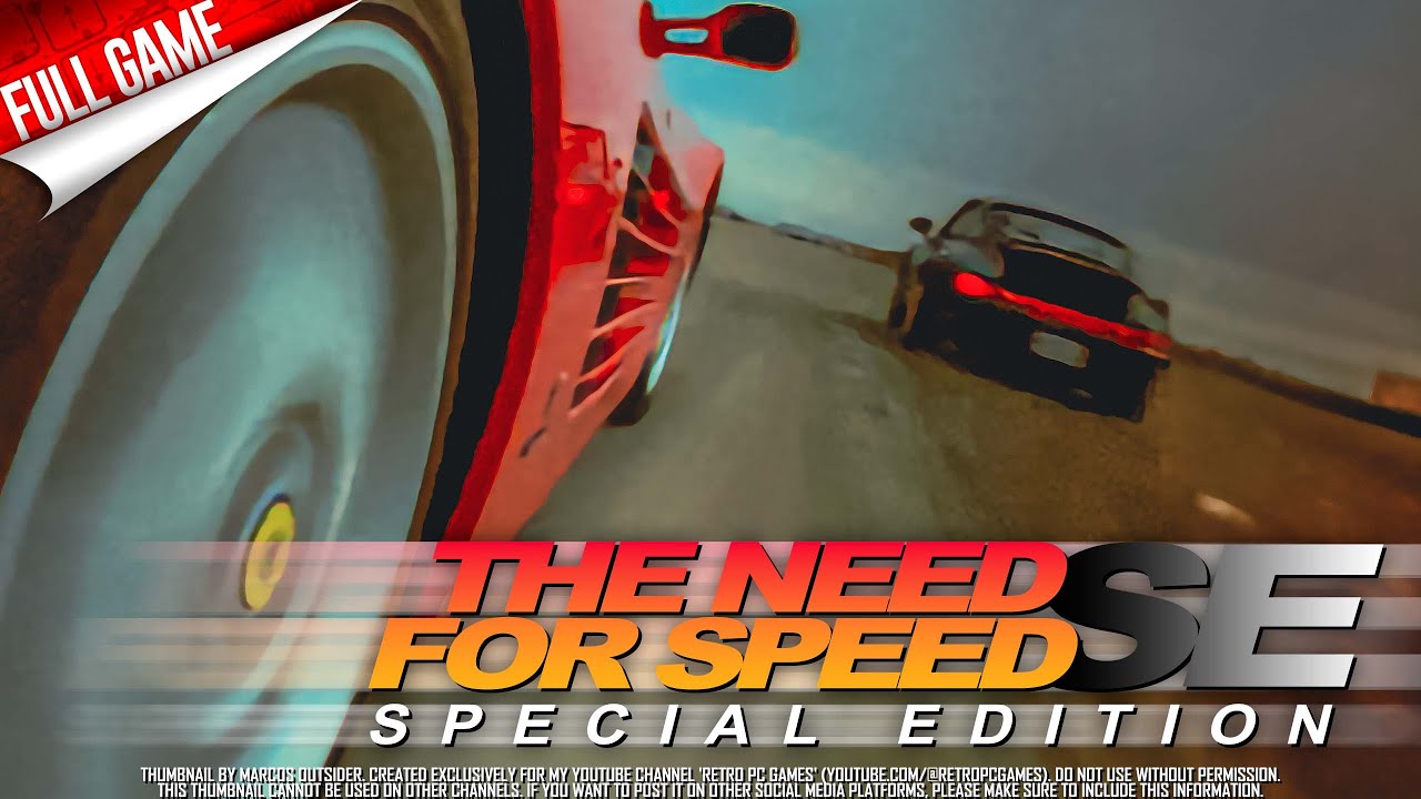 The Need for Speed: Special Edition (PC DOS, 1995) Longplay - YouTube