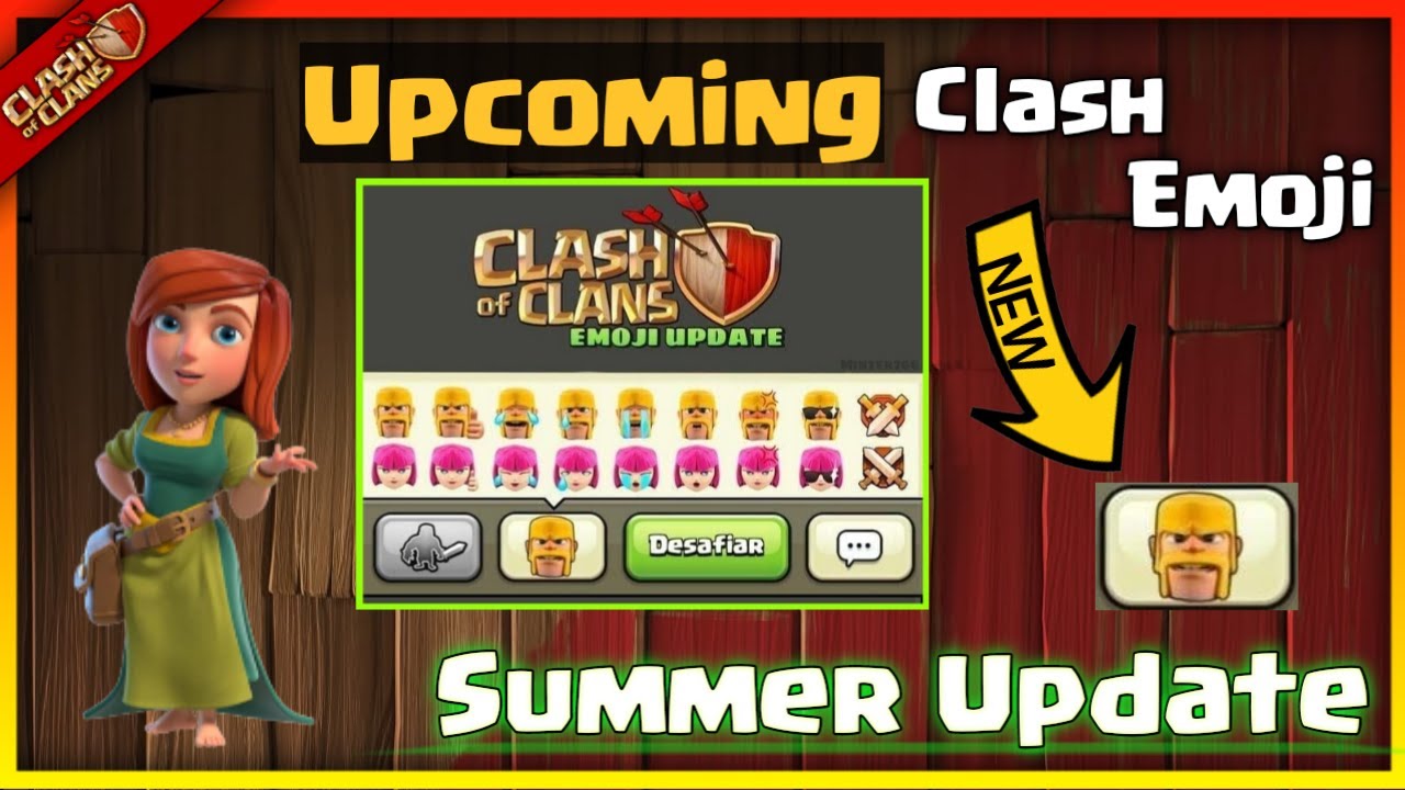 Coc New Update |new emoji update in coc | clash of clans summer update ...