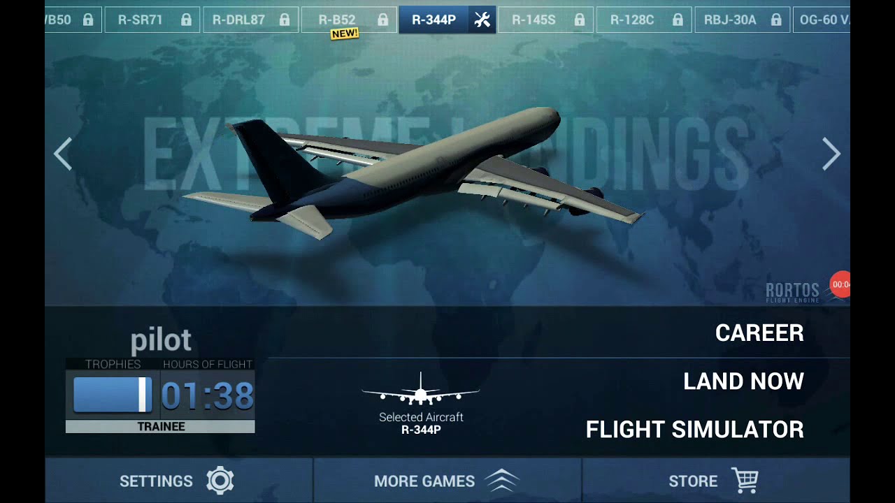 My first video on Extreme landing flight simulator - YouTube