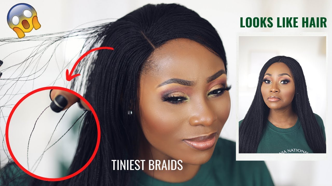 HOW IS THIS EVEN POSSIBLE? 😦 - TINIEST MICRO BRAID WIG | DIMMA UMEH ...