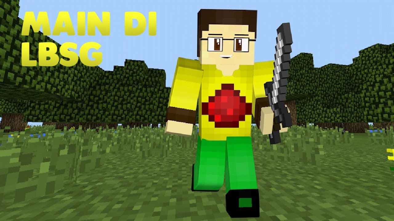 Main Minecraft PE Di Server LBSG - YouTube