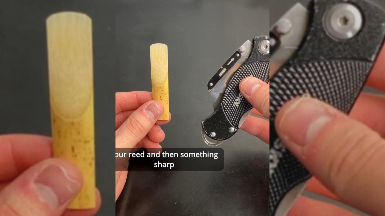 How to make your reeds play better in under 60 seconds! - YouTube