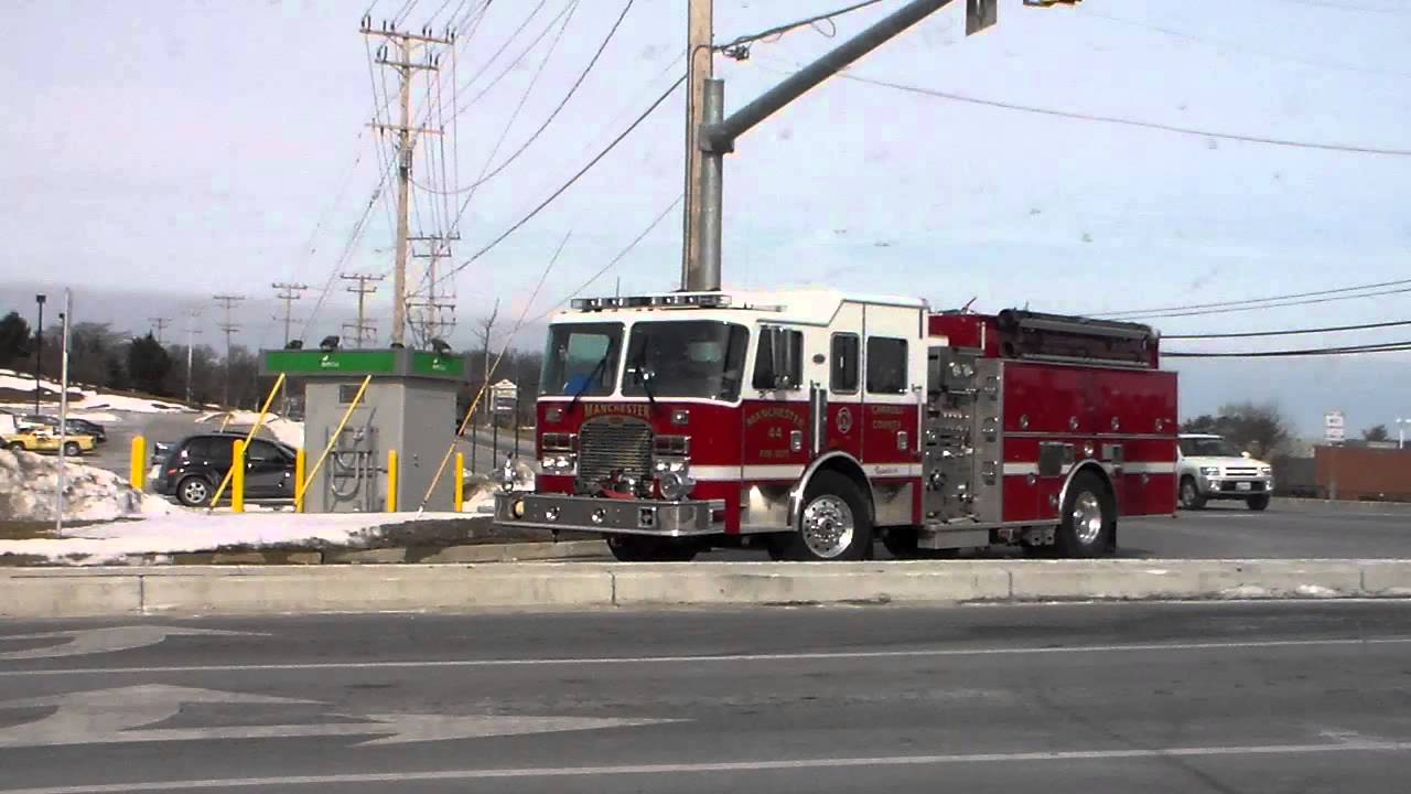 Carroll County Engine-Tanker 44 Responding - YouTube