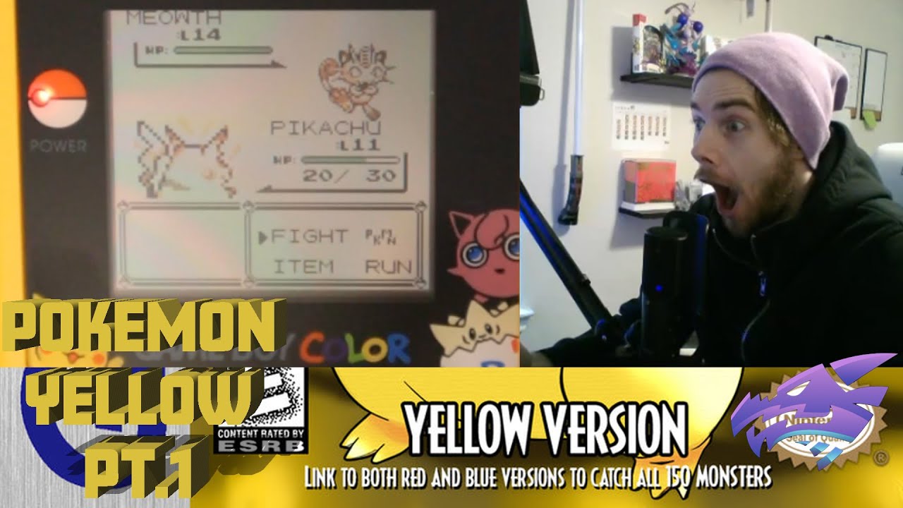 YEAR OF POKEMON BEGINS: YELLOW PT.1 - YouTube