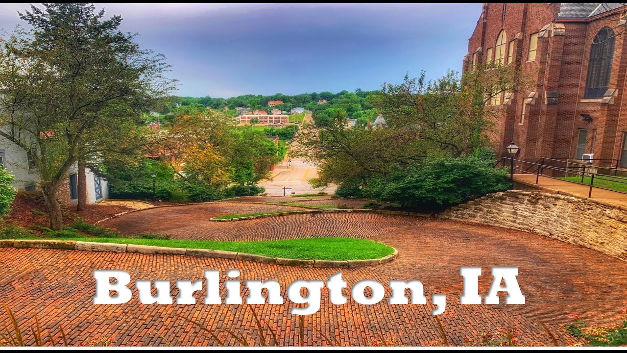 Burlington, IA: Wandering Walks of Wonder Slow TV Walking Tour 4K - YouTube