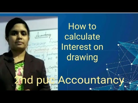 How to calculate Interest on Drawing under product method #3 - YouTube