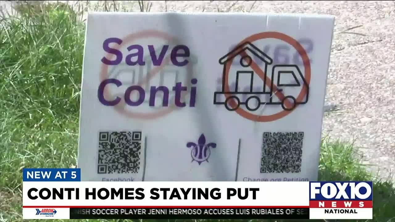Conti homes staying put - YouTube