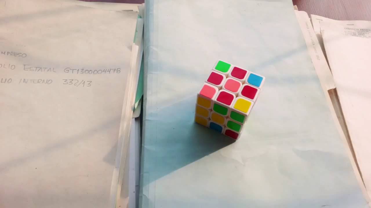Cubo Rubik (STOP MOTION) - YouTube