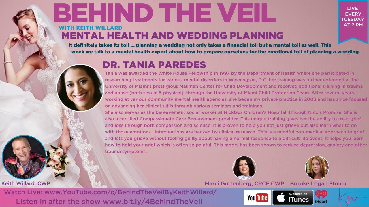 Behind The Veil- Mental Health and Wedding Planning - YouTube