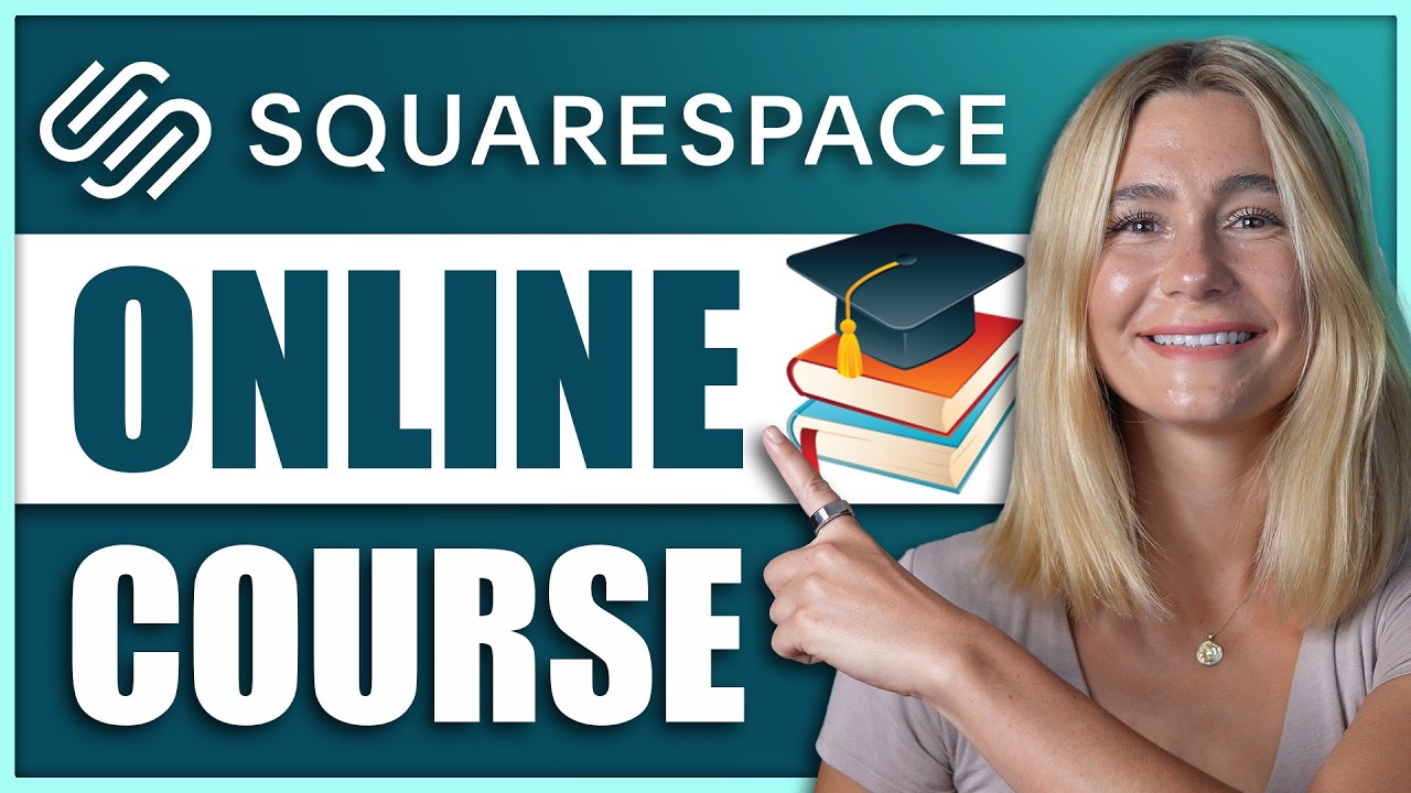 How to Set Up an Online Course with Squarespace - YouTube