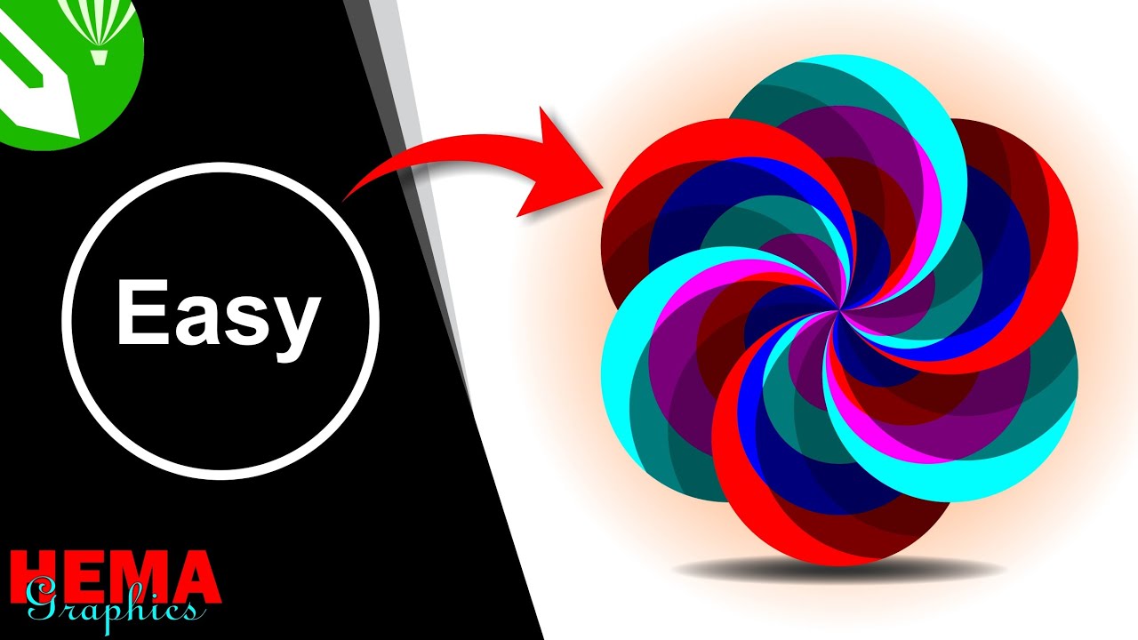 Coreldraw Tutorial - Creative Logo Design Ideas in Coreldraw - YouTube