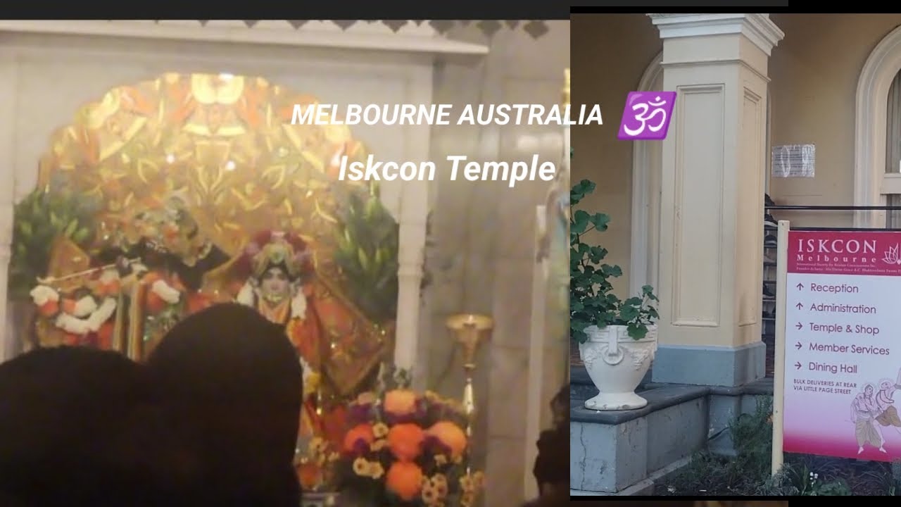 Iskcon Temple Lord Krishna Melbourne Australia 🕉️🔔🛕 - YouTube