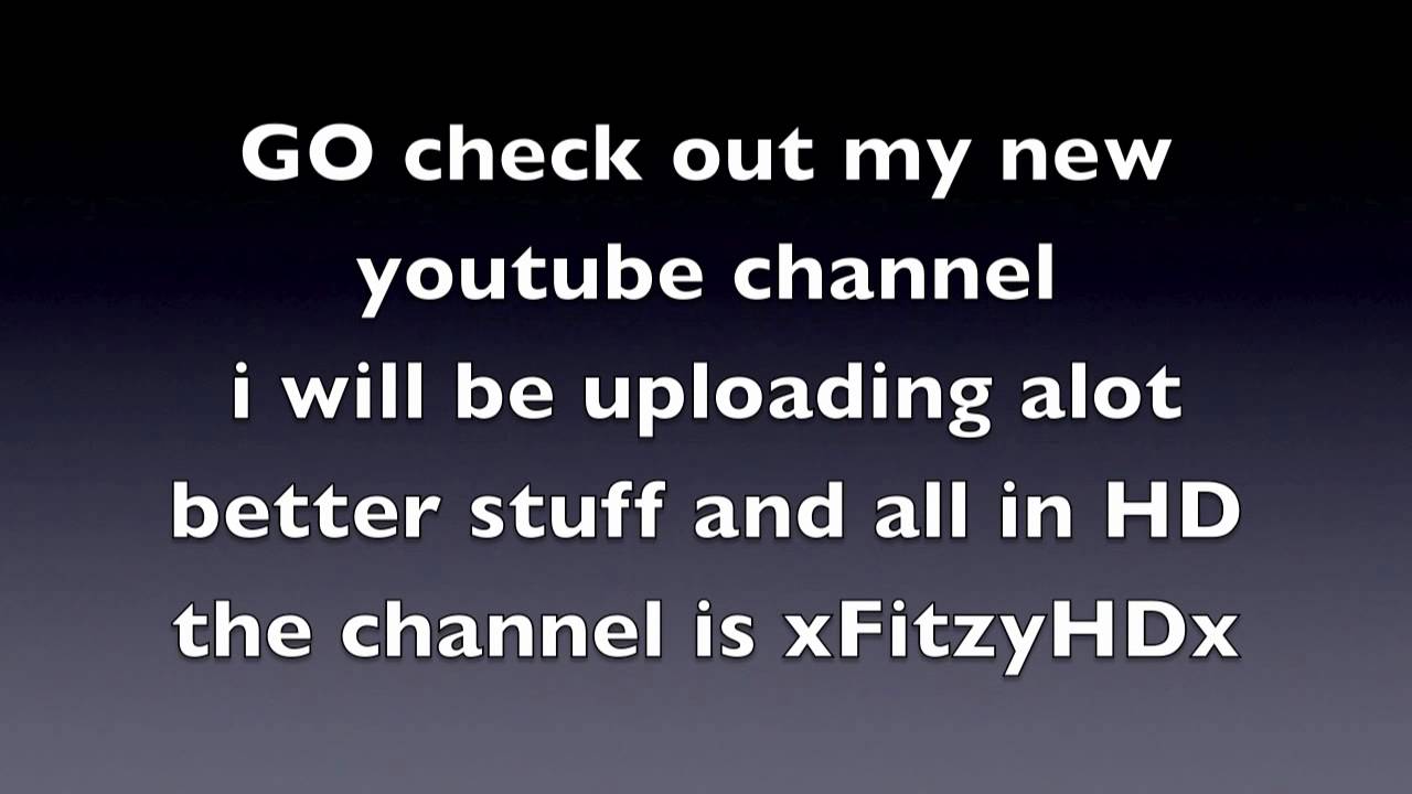 check out my new channel - YouTube