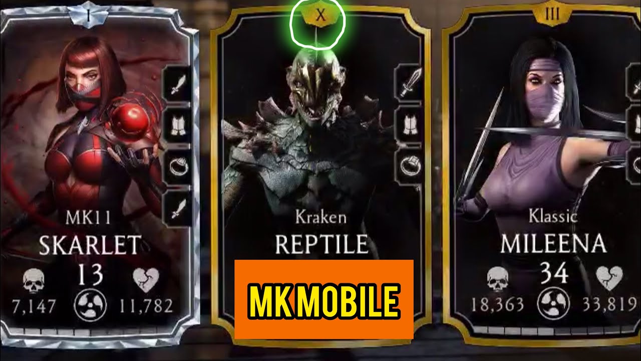 Mk mobile My first maxed fusion gold character - YouTube