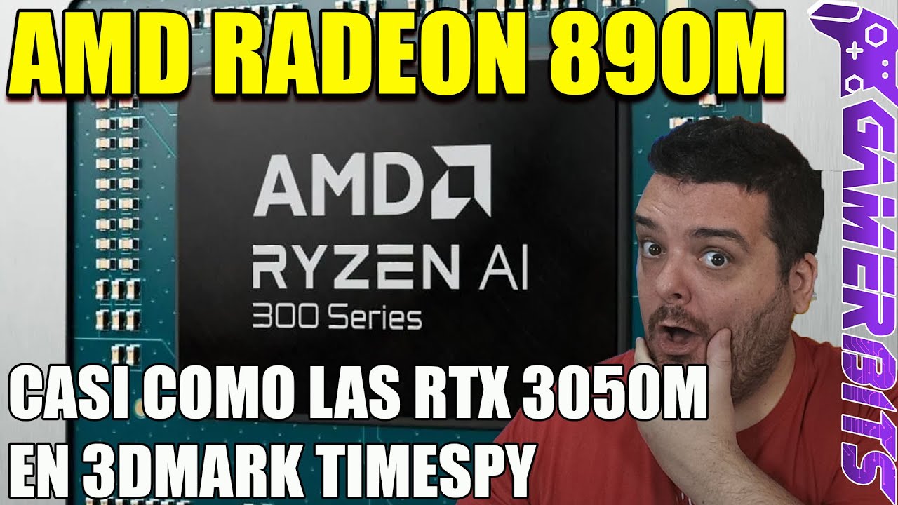AMD Radeon 890M llegan a las puntuaciones de RTX 3050M en TimeSpy - YouTube