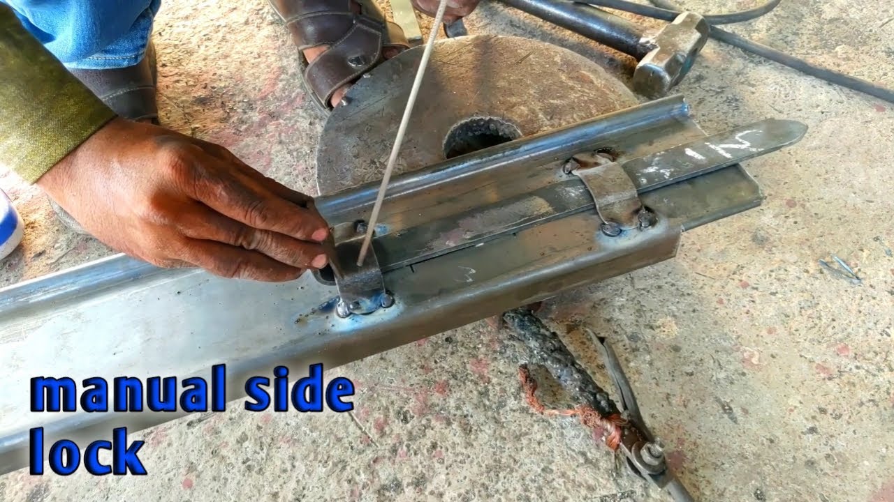 How to Install A Rolling Shutter Side Lock | Manual Shutter Side Lock ...