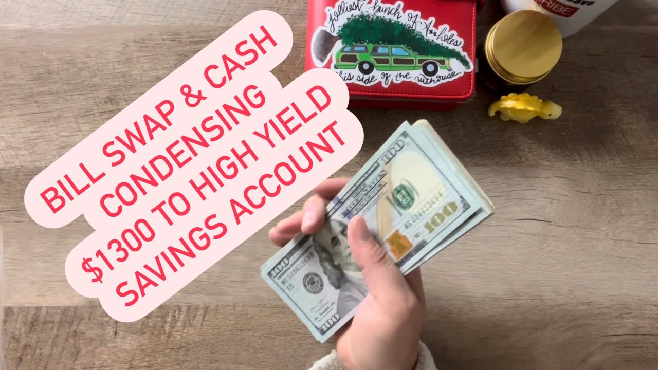 Bill Swap & Small Cash Condensing || $1300 Getting Transferred To High ...