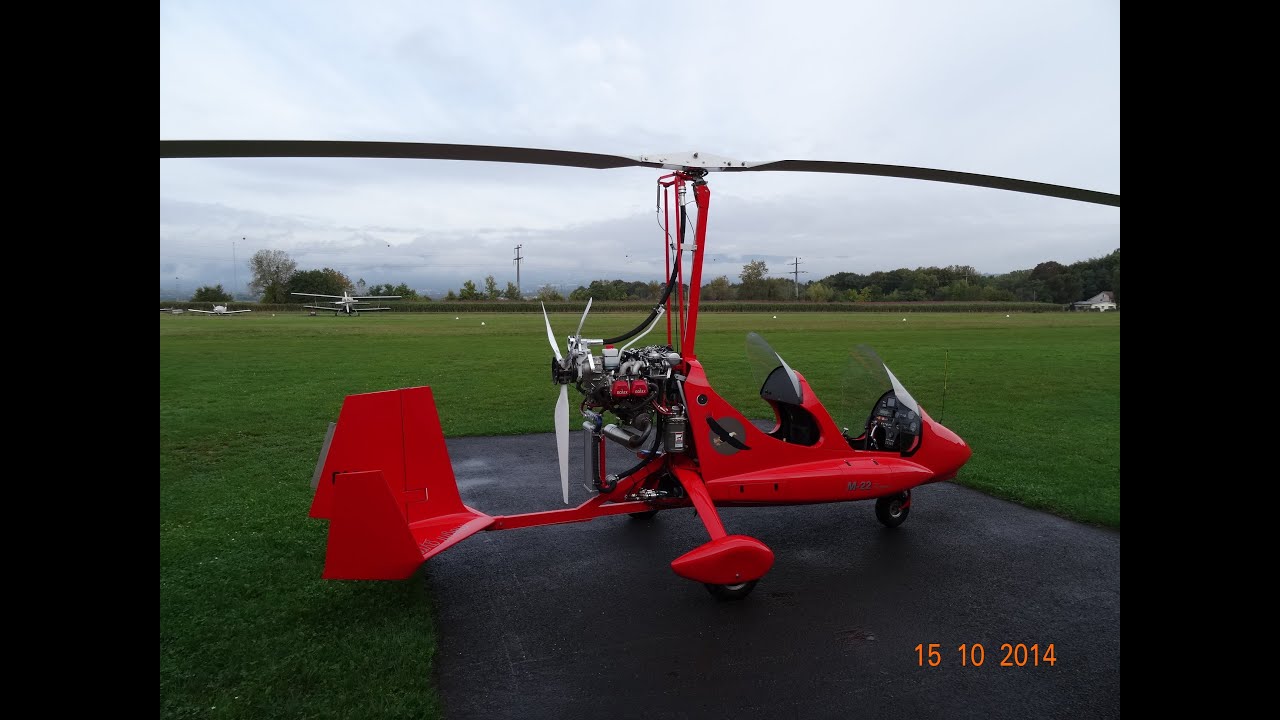 GYROPLANE MAGNI M-22 VOYAGER - YouTube