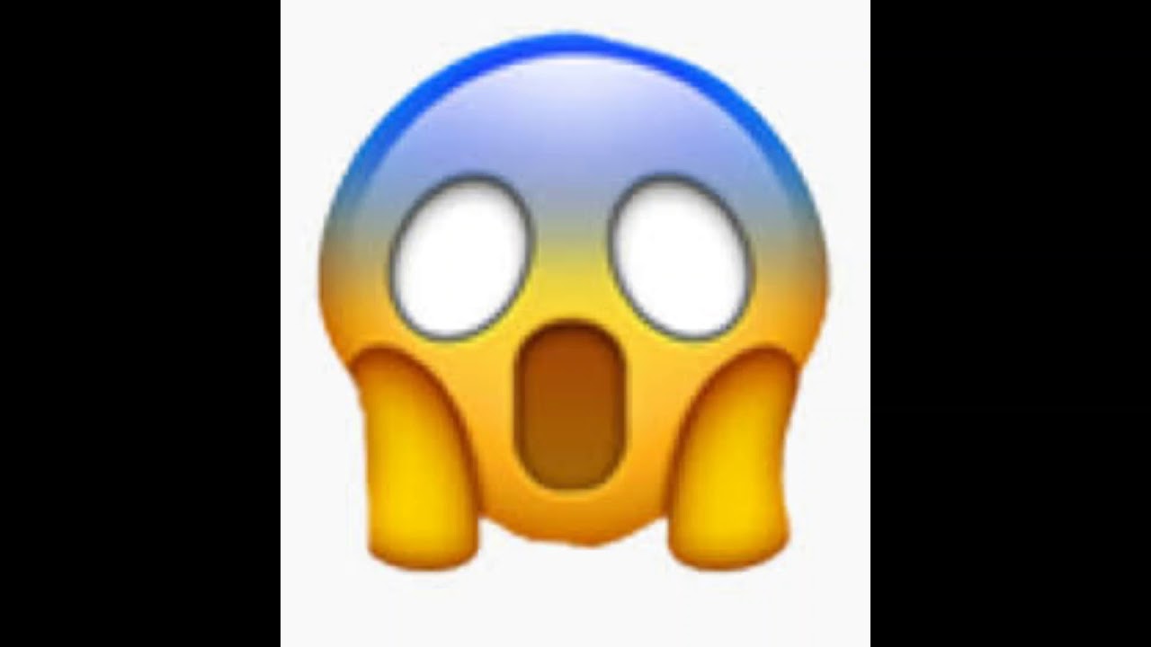 Gasp Face Emoji - YouTube