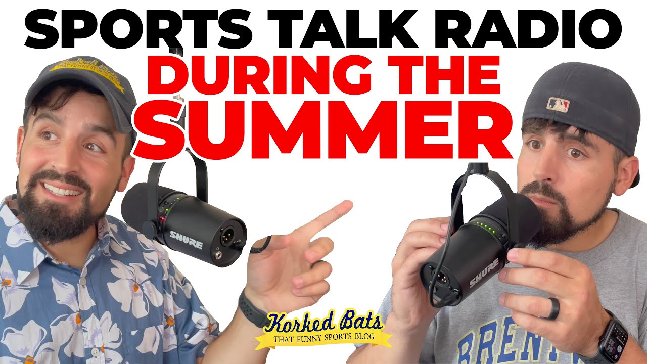 Sports Talk Radio During The Summer - YouTube