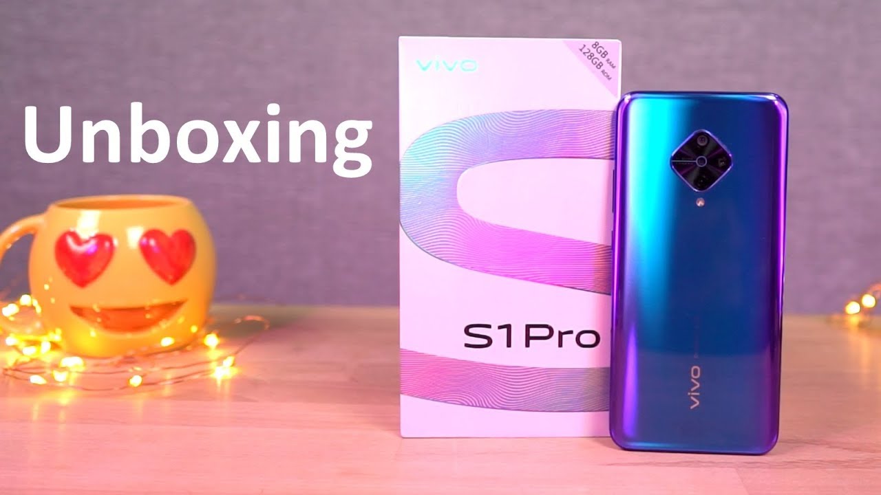 Vivo S1 Pro Unboxing, Specs, Price, Hands-on Review - YouTube