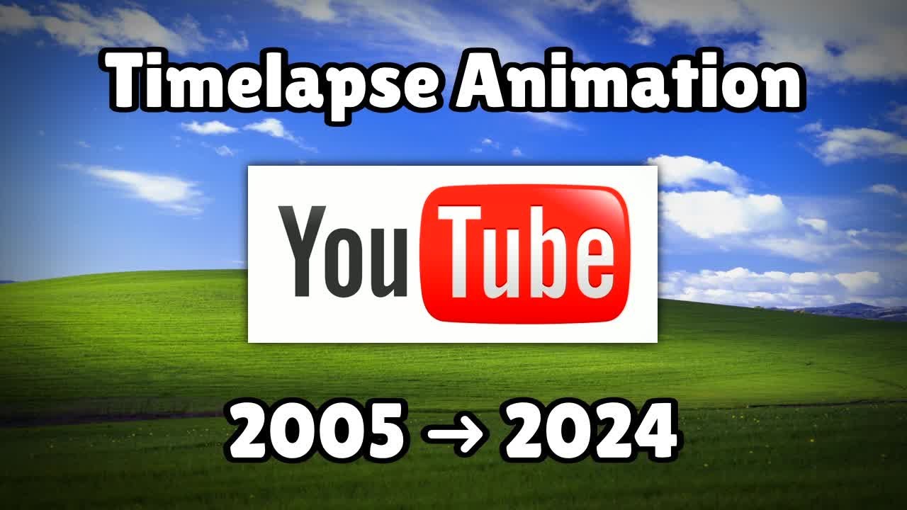 History of YouTube Website (2000s) - Nostalgic Internet Timelapse ...