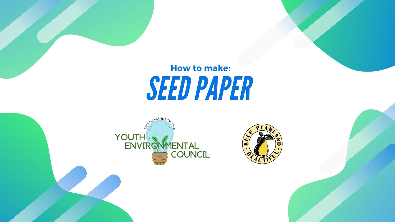 How to make: Seed Paper - YouTube