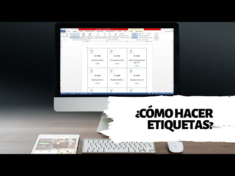 ¿Cómo hacer etiquetas en Word 👆 desde una base de Excel? 👩‍🏫