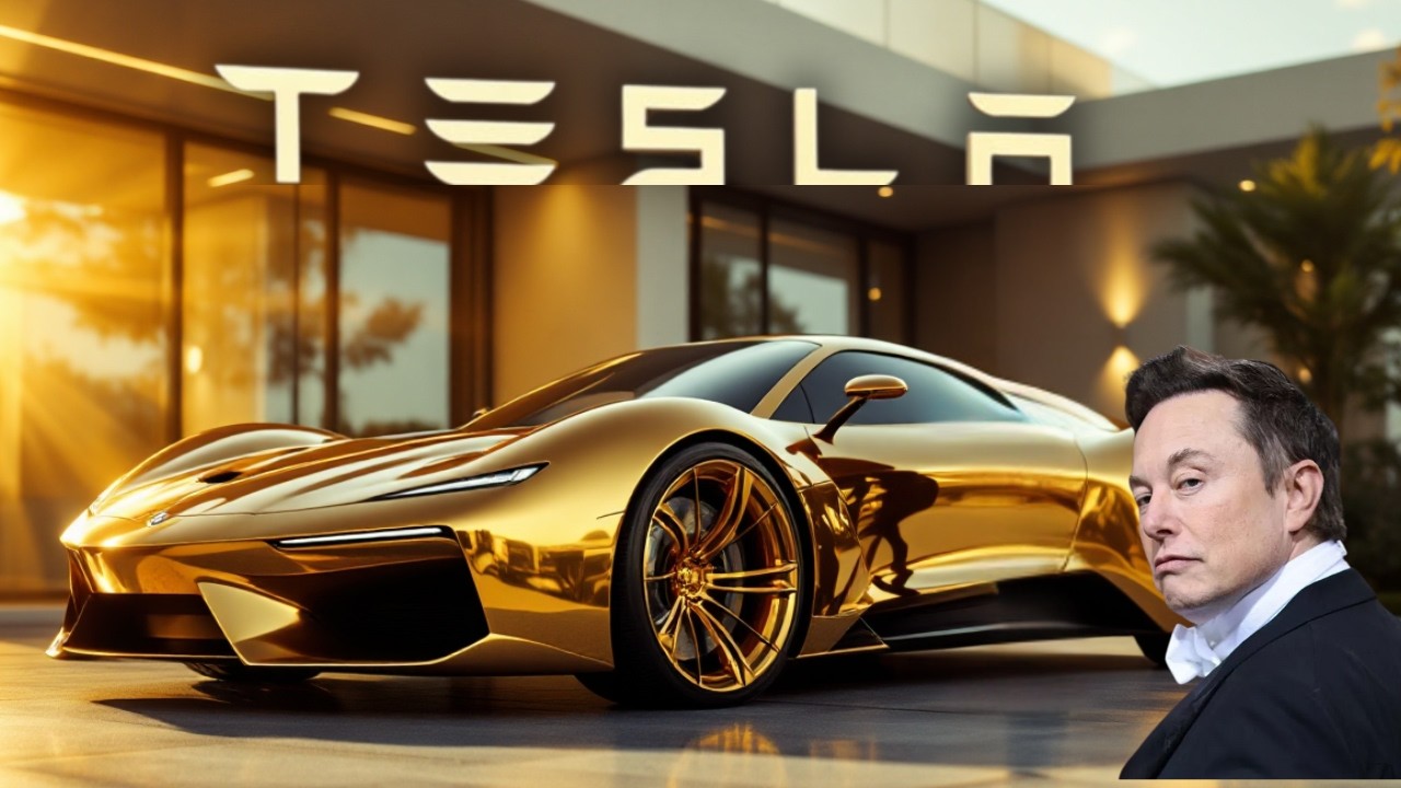 Conoce el Tesla Dorado: Lujo Incomparable que Está Dominando las ...