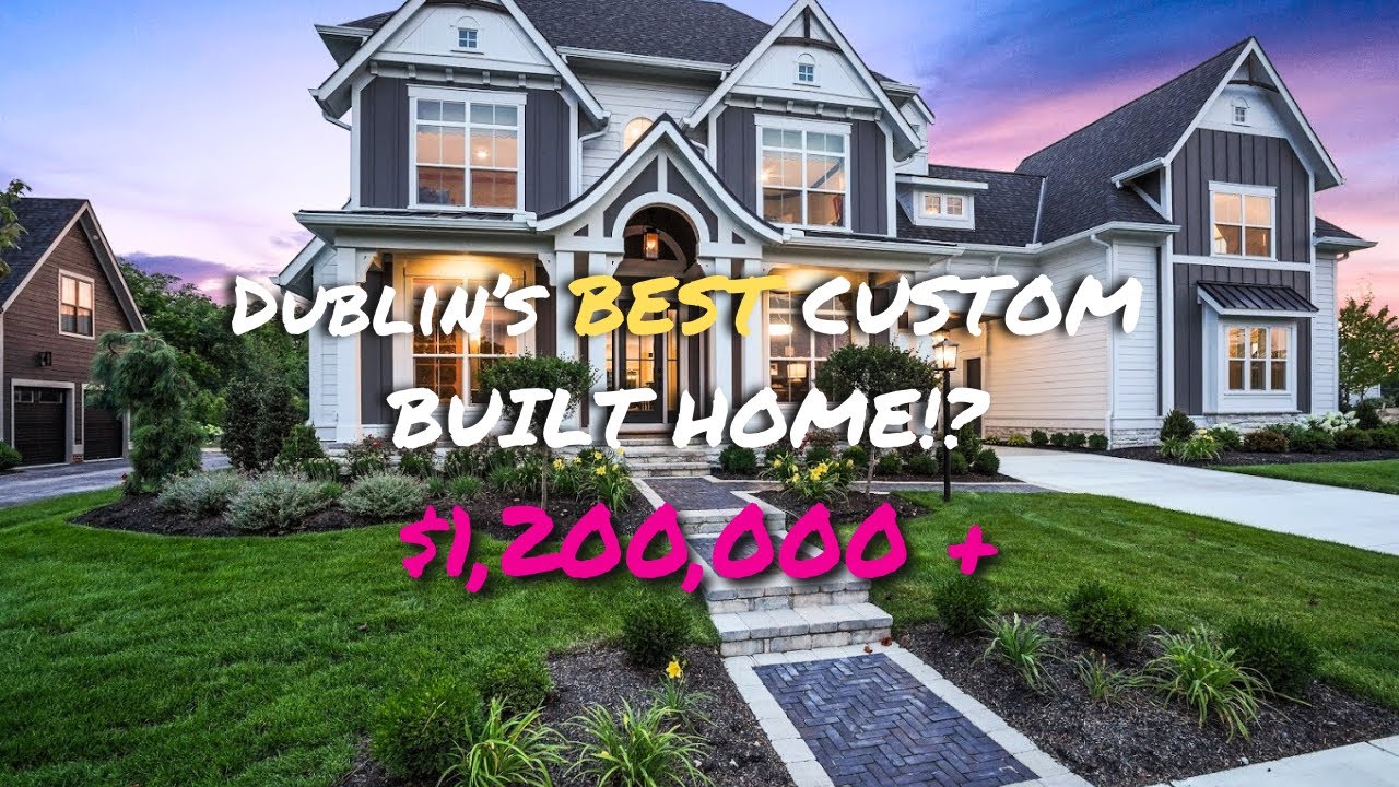 Inside a $1,200,000 + Dublin Custom Built Home with Incredible ...