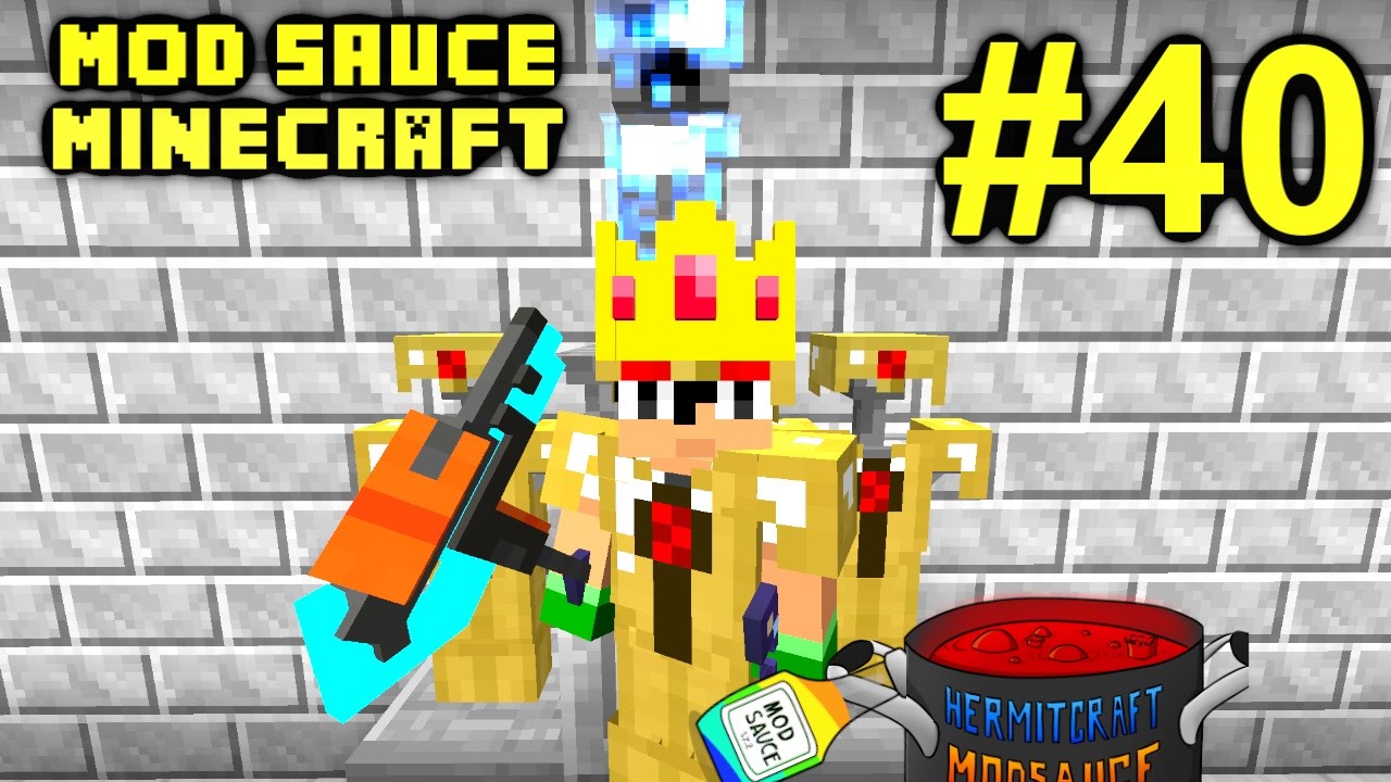 Minecraft Mod Sauce Ep. 40 - Flux Infused Armor !!! ( HermitCraft ...