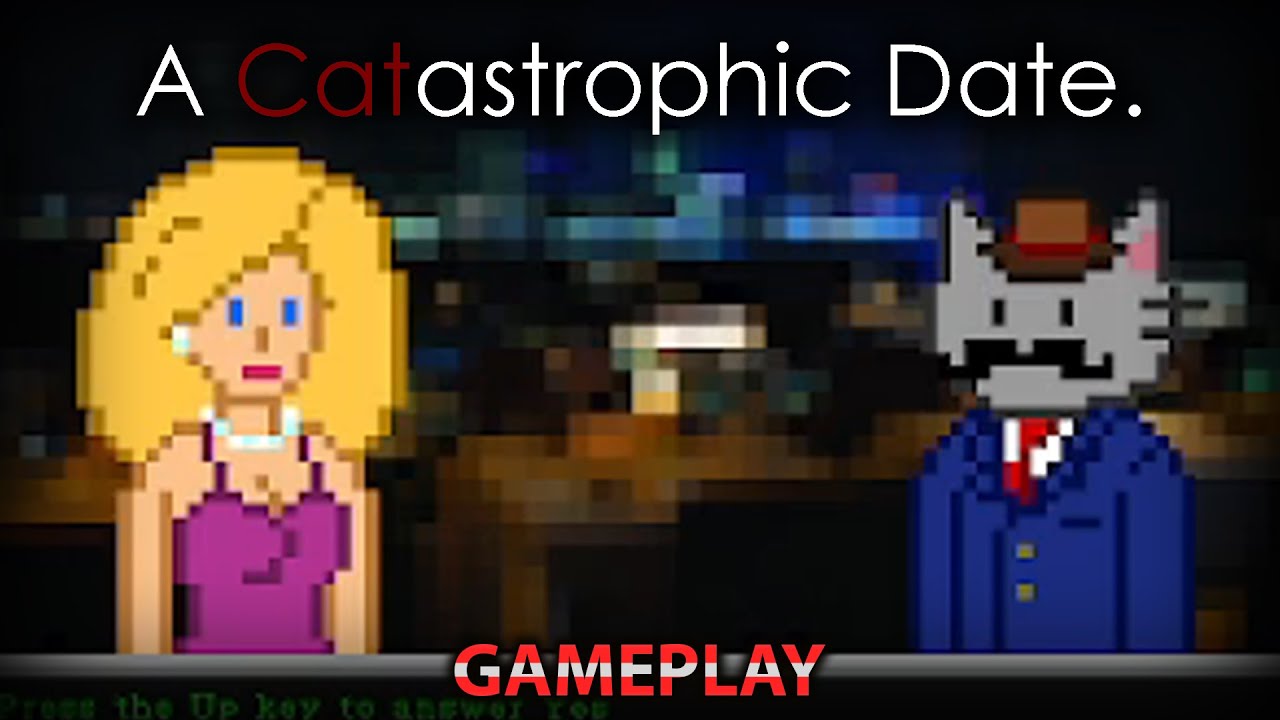 A Catastrophic Date - Cat Dating-Sim Game(GAMEPLAY) - YouTube
